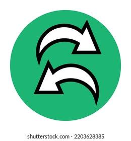 Undo Redo Icon Set Vector Stock Vector Royalty Free 2203628385 Shutterstock