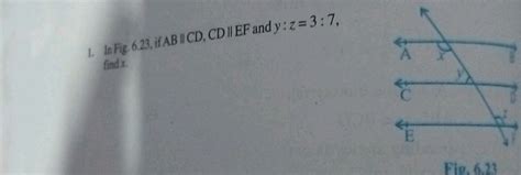 In Fig If A Bc D C D E F And Y Z Studyx