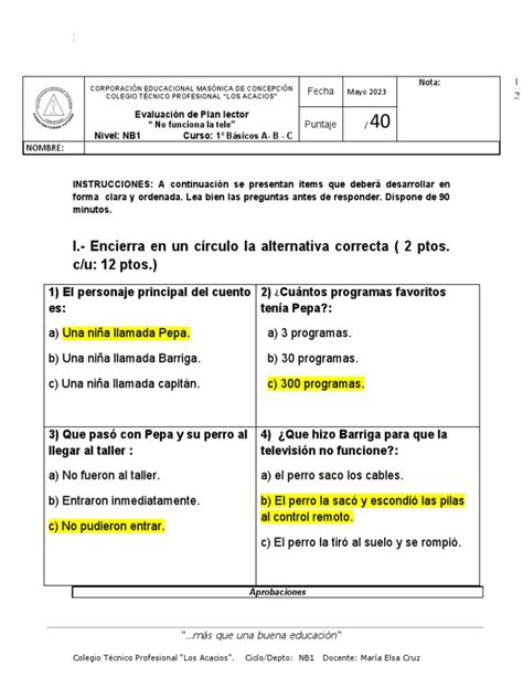 No Funciona La Tele Alternativas Correctas Pdf