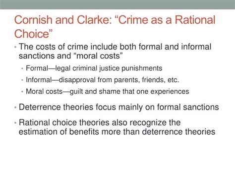 Ppt Reviving Classical Theory Deterrence And Rational Choice Theories Powerpoint Presentation