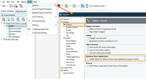 Configuring Manifests On Windows 8 1 And Later Operating Systems Testcomplete Documentation