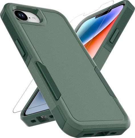 Mdcn For Iphone 16e Case Dual Layer Protective Heavy Duty