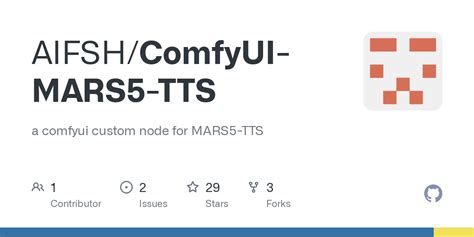 GitHub AIFSH ComfyUI MARS5 TTS A Comfyui Custom Node For MARS5 TTS