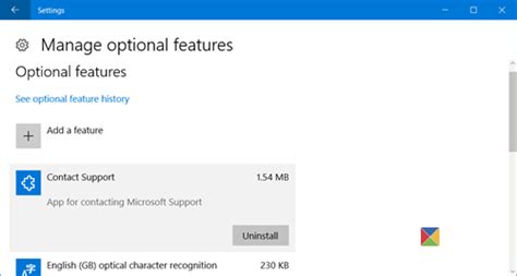 Turn Windows Features On Or Off Manage Windows Optional Features