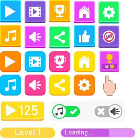 hyper casual ui
