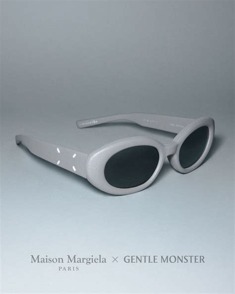 Maison Margiela X Gentle Monster二度聯名！全皮革四角縫線墨鏡問世，破天荒推出面具眼鏡