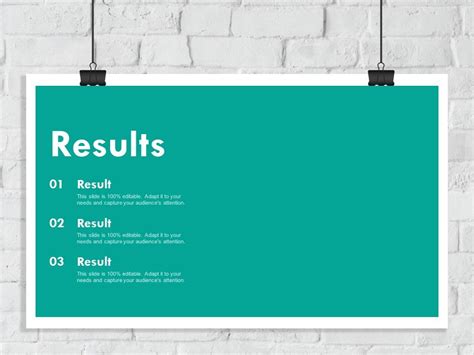 Results Ppt Powerpoint Presentation Slides Vector