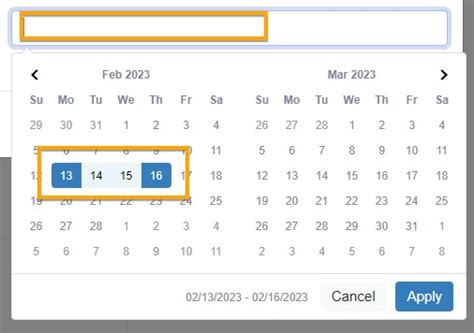 Date Range Picker Does Not Work Cancel Bugs Wappler Community