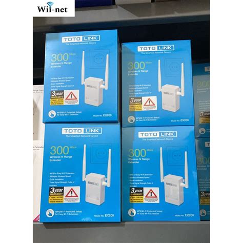 Jual Totolink Ex200 Range Extender Repeater 300mbps Wireless Shopee Indonesia