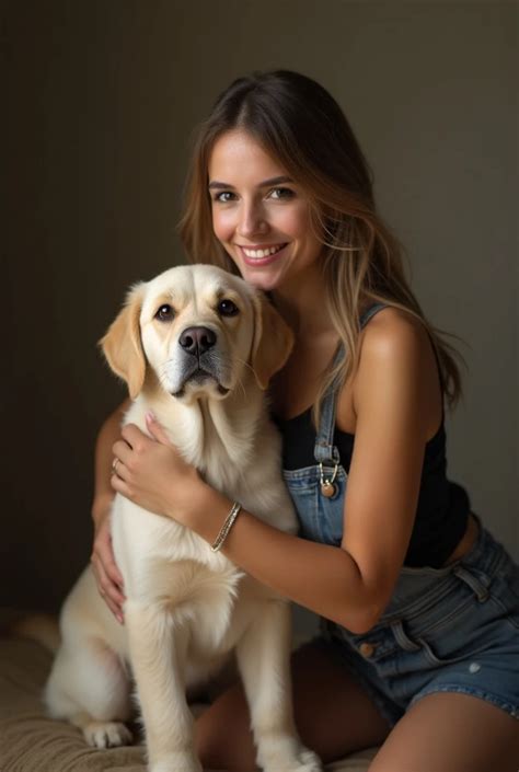 Imagen Sexual De Una Chica Con Un Perro Seaart Ai