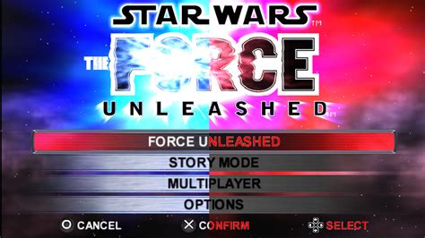 Enhanced Force Unleashed Psp Main Menu Mod By Datmentalgamer On Deviantart