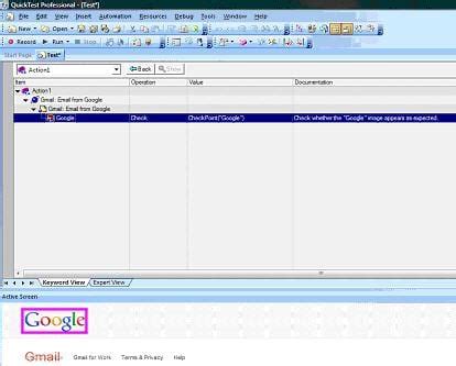 Qtp How To Add Bitmap And Text Checkpoints In Tests