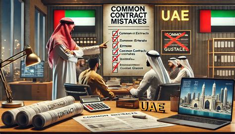 Common Mistakes In Construction Contracts According To Uae Law Hossam Zakaria
