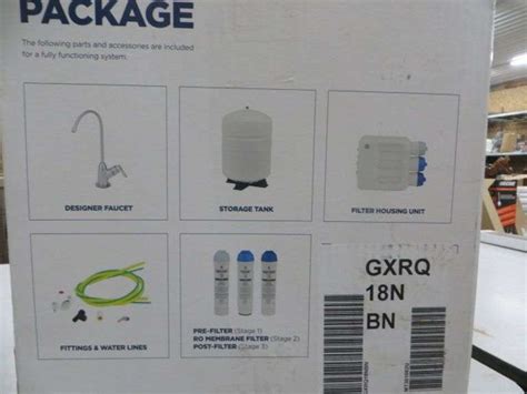 Ge Reverse Osmosis System Lambrecht Auction Inc