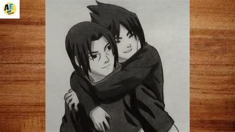 How To Draw Itachi And Sasuke Itachi Drawing Step By Step Naruto