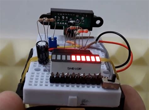 Using Distance Sensor Without Microcontroller Mousa Simple Projects