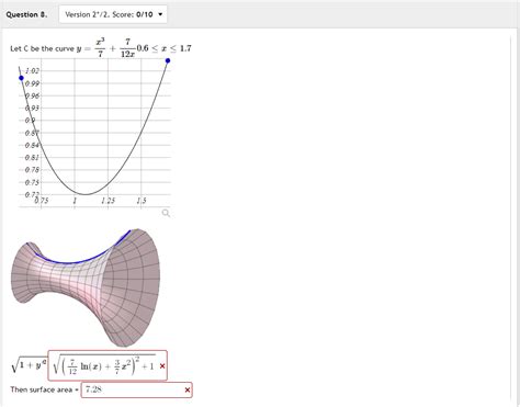 Solved Question Version Score Let C Be The Chegg Com