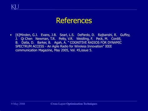 Ppt Cross Layer Optimization Techniques Powerpoint Presentation Free Download Id3298969