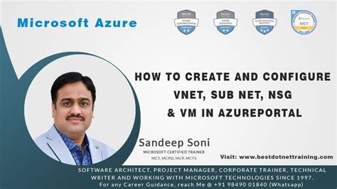 Microsoft Azure How To Create And Configure Vnet Subnet Nsg And Vm
