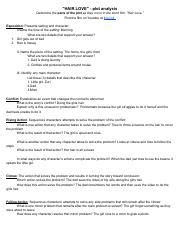 Analyzing Plot Elements In HAIR LOVE Short Film Course Hero