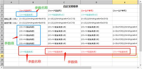 录入模板自定义 参数定义 图文教程
