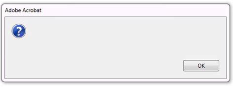 Adobe Acrobat Reader Show Blank Error Message While Opening Files