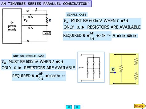Ppt Series Parallel Resistor Combinations Powerpoint Presentation