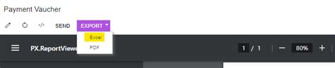 how to disable or hide this export to excel button in a report launcher
