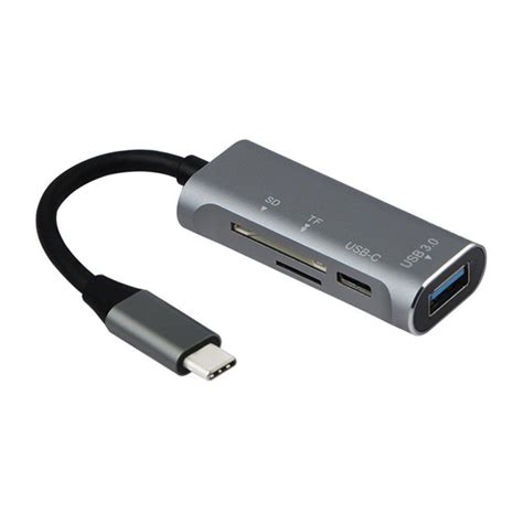 Usb Hub Разветвитель с картридером Type C Usb 3 0 Orient Jk 329 купить с доставкой по
