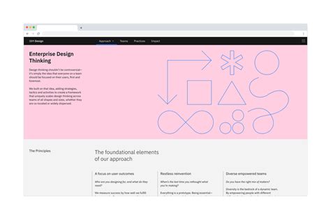 Navigation Pattern Carbon Design System