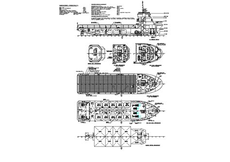 Ship In Autocad Cad Download 1 36 Mb Bibliocad