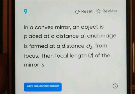 Reset Revie Ivi In A Convex Mirror An Object StudyX