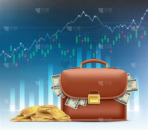 股票市场和交易所。财务图表。