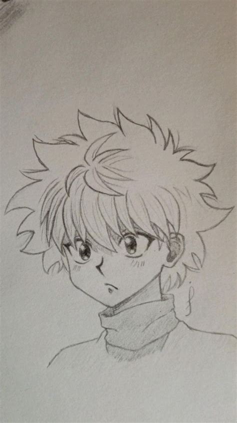 Killua Skets Personaggi Disegni Schizzi
