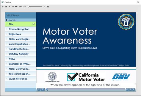 Screenshot 1 Elearning