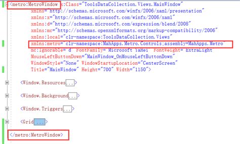 Wpf Ui框架mahapps Metro使用教程 包子789654 博客园