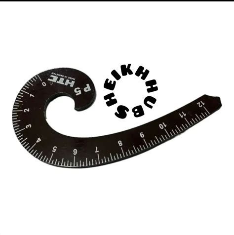 1 Pc French Curve Scale For Tailoring Blouse Armhole Drawing Tailoring