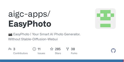 EasyPhoto README Zh CN Md At Main Aigc Apps EasyPhoto GitHub