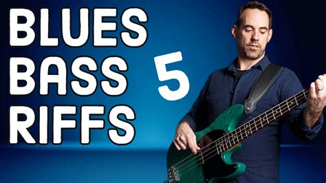 Five Shuffle Blues Bass Riffs — Gregs Bass Shed