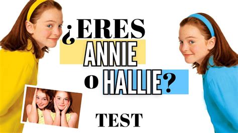 ¿eres Annie O Hallie👩🏻‍🦰👩🏻‍🦰 Test Juego De Gemelas Test Youtube