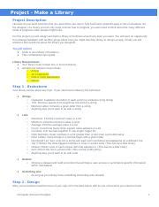 CSP U7L8 Project Async Make A Library Docx Project Make A Library Project Description