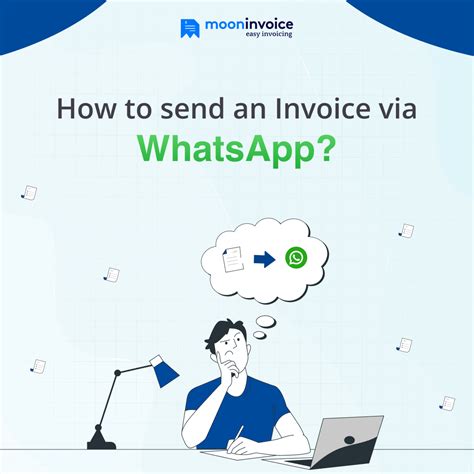 Moon Invoice Easy Invoicing On Twitter Sending An Invoice Via Whatsapp With Moon Invoice Is