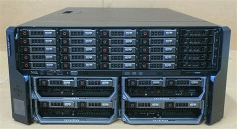 Dell Poweredge Vrtx Chassis 18tb Storage M640 2x Silver 4110 3x M620 E5 2643v2