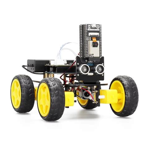 Tscinbuny Zyc0115 4wd Smart Robot Kit With Esp32 Camera Wifi Control