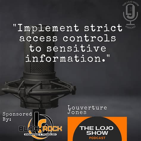 The Lojo Show Podcast On Linkedin Cybersecurity Techpodcast Cyberconsulting Security Tech