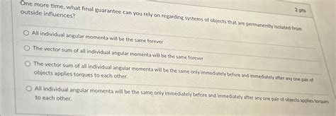 Solved One More Time What Final Guarantee Can You Rely On