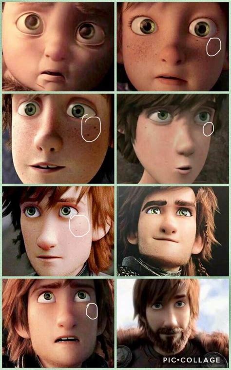 Hiccups Freckles The Level Of Detail That Went Into The Films Is Remarkable Most Faded As He