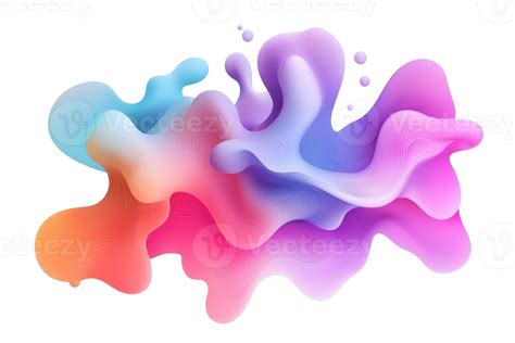 Vibrant Abstract Fluid Art With A Spectrum Of Colors Blending Into Organic Shapes Perfect For