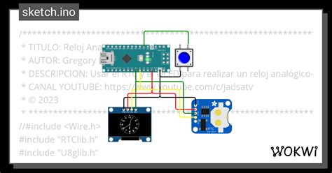 Clockanalogico Copy Wokwi Esp32 Stm32 Arduino Simulator