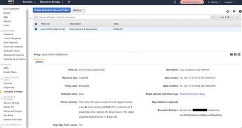 Automating Backup Of Ebs Volumes — Ecs
